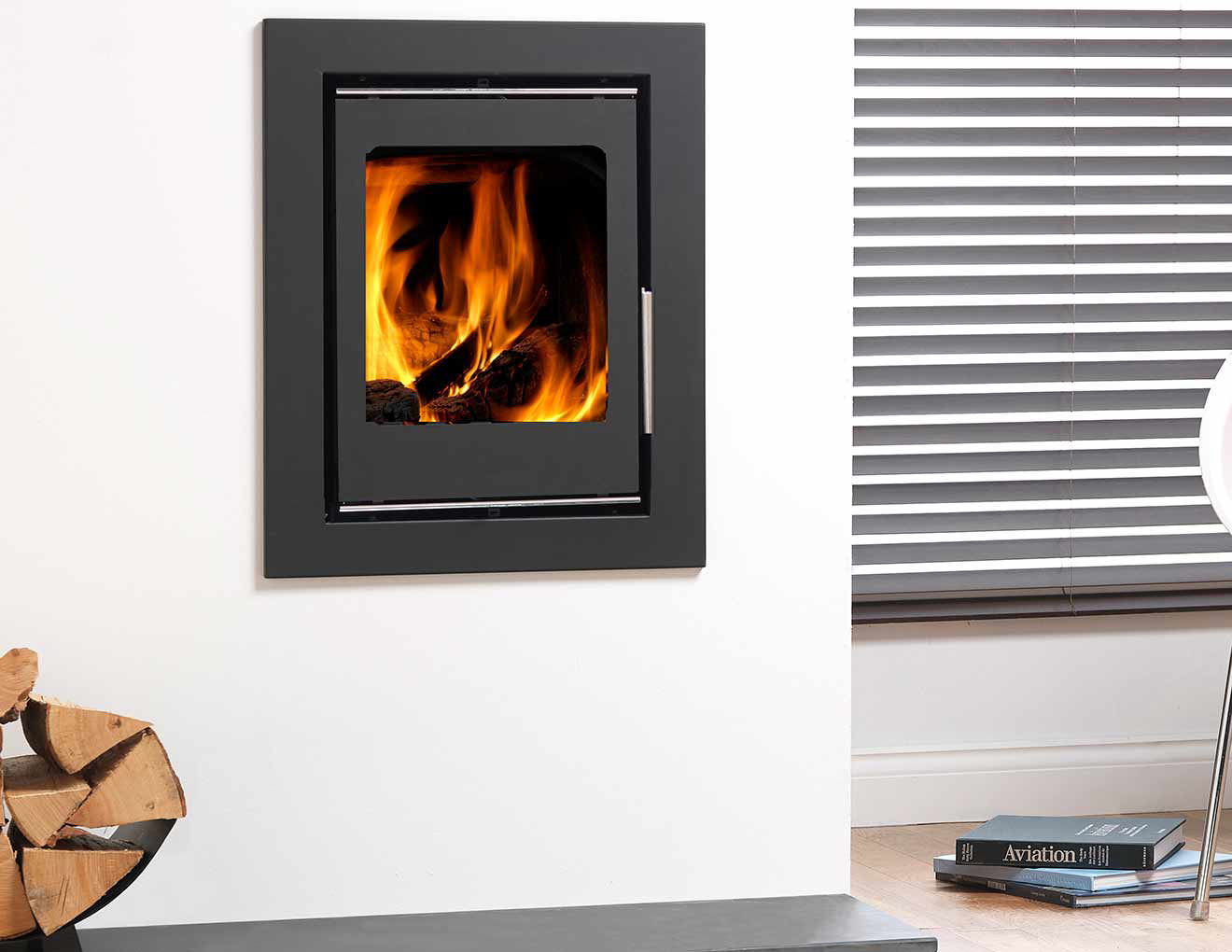 Mullingar Hardware. FIREWARM 6KW CASSETTE STOVE